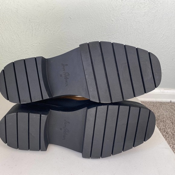 Sam Edelman | Shoes | Nwt Sam Edelman Lulia Lug Sole Chelsea Boot Camel ...